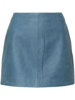 STAND STUDIO Perla Leather Miniskirt
