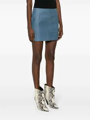 STAND STUDIO Perla Leather Miniskirt