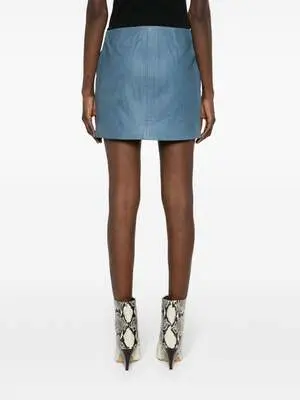 STAND STUDIO Perla Leather Miniskirt