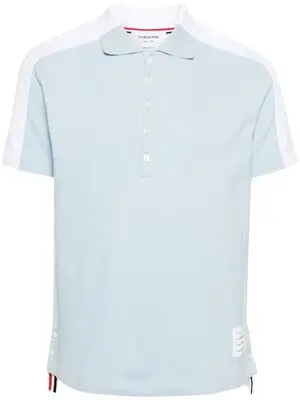 Thom Browne Trompe L' Oeil Cotton Polo Shirt