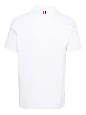Thom Browne Trompe L' Oeil Cotton Polo Shirt