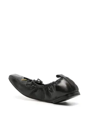 SCAROSSO Margot Ballerinas - Black