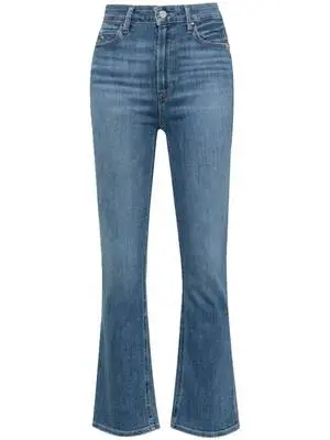 Paige Claudine High-rise Flared Jeans - Blue
