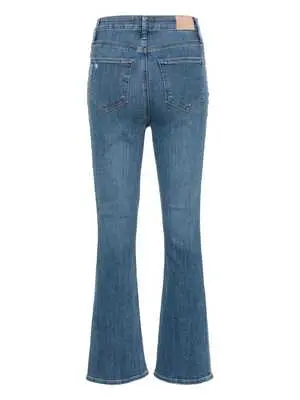 Paige Claudine High-rise Flared Jeans - Blue