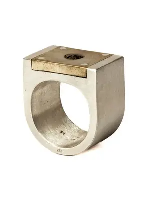 PARTS OF FOUR Plate Diamond Ring - Neutrals
