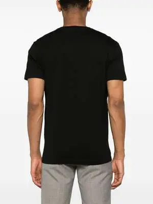 Dsquared2 Logo-plaque Cotton T-shirt - Black