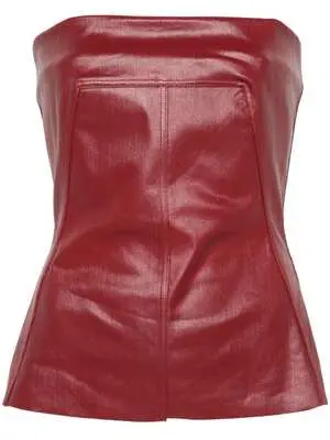Rick Owens Bustier-style Cotton Corset Top