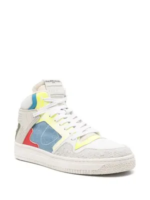 Philippe Model La Grande Lace-up Sneakers - Blue