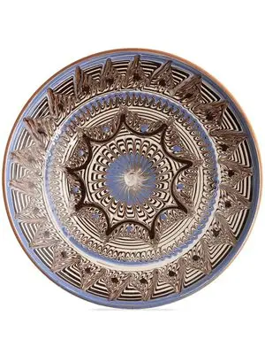 CABANA Horezu Ceramic Plate - Neutrals