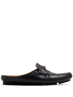 Versace Medusa Leather Loafers