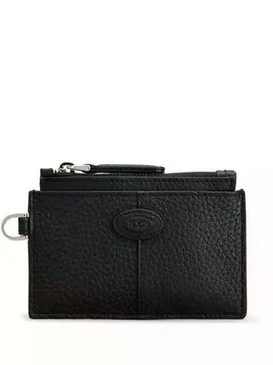 TOD'S Logo-debossed Leather Wallet - Black