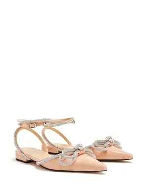 Mach & Mach Double Bow Pumps - Pink