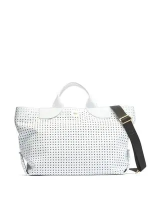 N°21 Panelled Perforated Tote Bag