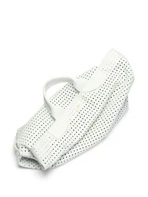 N°21 Panelled Perforated Tote Bag