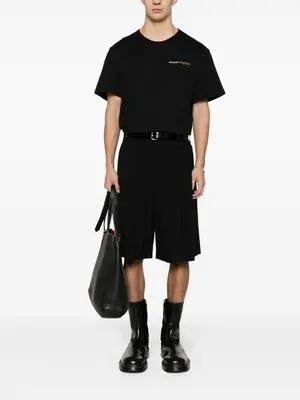 Alexander McQueen Embroidered-logo Cotton T-shirt