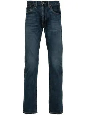 Polo Ralph Lauren Varick Low-rise Tapered Jeans