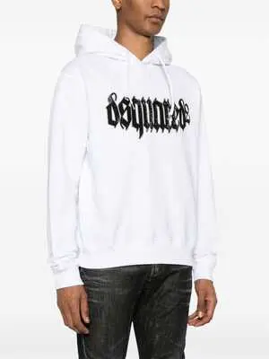 Dsquared2 Logo-appliqué Cotton Hoodie