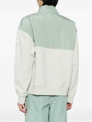 ALPHA TAURI Half-zip Panelled Sweatshirt