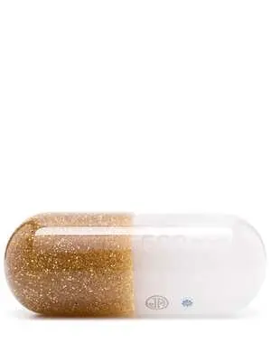 Jonathan Adler Large Pop Glitter Pill - Gold
