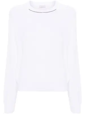 Brunello Cucinelli Monili-embellished Jumper