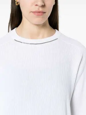 Brunello Cucinelli Monili-embellished Jumper