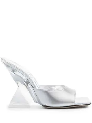 The Attico Silver Tone
