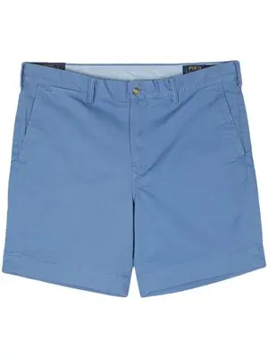Polo Ralph Lauren Logo-embroidered Chino Shorts - Blue