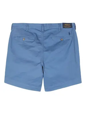 Polo Ralph Lauren Logo-embroidered Chino Shorts - Blue