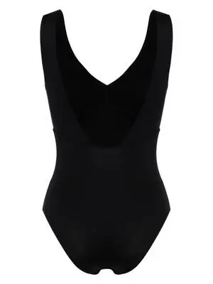 ERES V-neck Swimsuit - Black