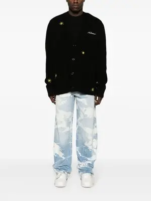 NAHMIAS Sunshine Logo-embroidered Cardigan