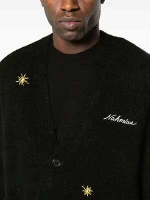 NAHMIAS Sunshine Logo-embroidered Cardigan