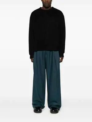 JIL SANDER Crew-neck Brushed Jumper
