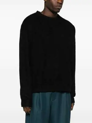 JIL SANDER Crew-neck Brushed Jumper