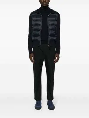 TOM FORD Quilted Padded Jacket - Blue