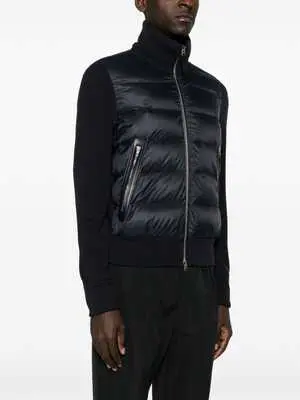 TOM FORD Quilted Padded Jacket - Blue