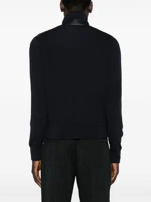 TOM FORD Quilted Padded Jacket - Blue