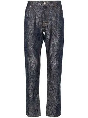 Etro Printed Jeans For Men