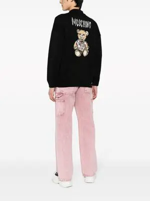 Moschino Archive Teddy Fine-knit Cardigan