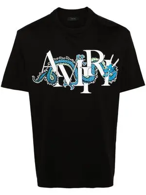 Amiri Dragon Cotton T-shirt