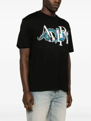 Amiri Dragon Cotton T-shirt
