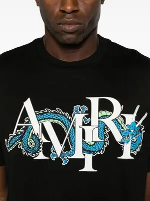 Amiri Dragon Cotton T-shirt