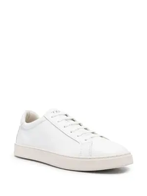 TOD'S Panelled Leather Sneakers - White