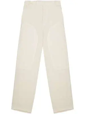 Eckhaus Latta Basket Weave Loose-fit Trousers - Neutrals