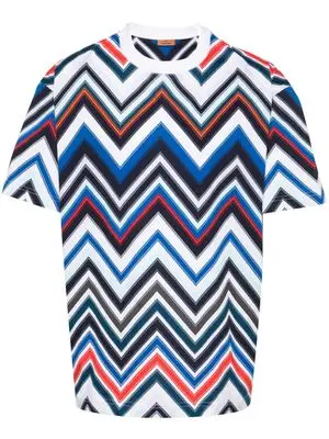 Missoni Zigzag-print Cotton T-shirt