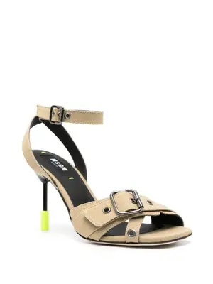 MSGM 95mm Eyelet-embellished Sandals