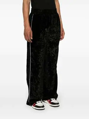 Amiri Crushed Velvet Track Pants