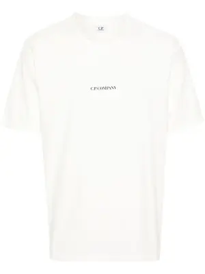 C.P. COMPANY Logo-print Cotton T-shirt
