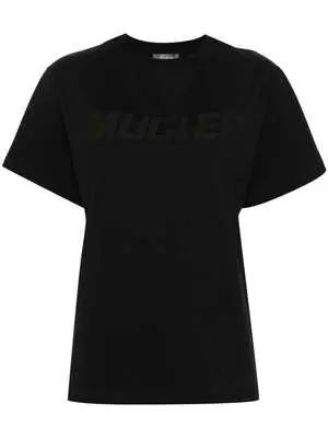 Mugler Round Neck T-shirts For Women