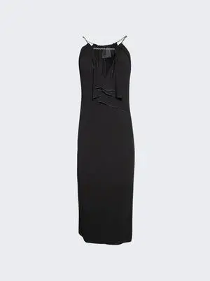 Givenchy Halter Midi Dress - Black