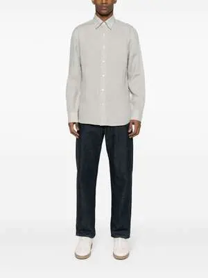 Brioni Chambray Linen Shirt